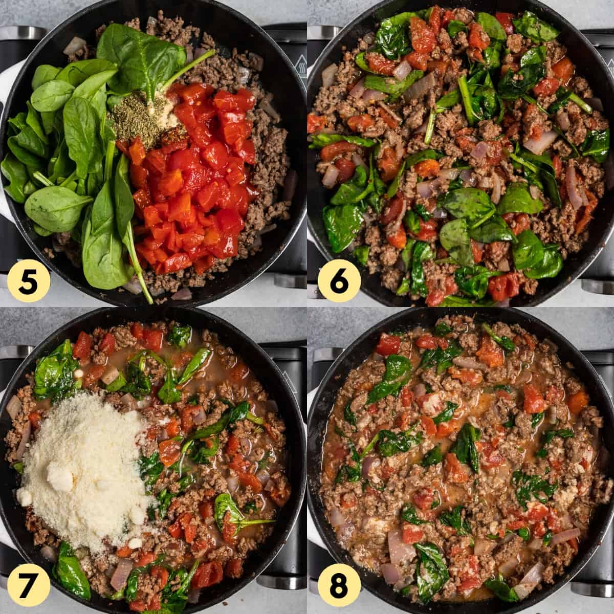 Simple Ground Beef Pasta Skillet Recipe | Lemons & Zest