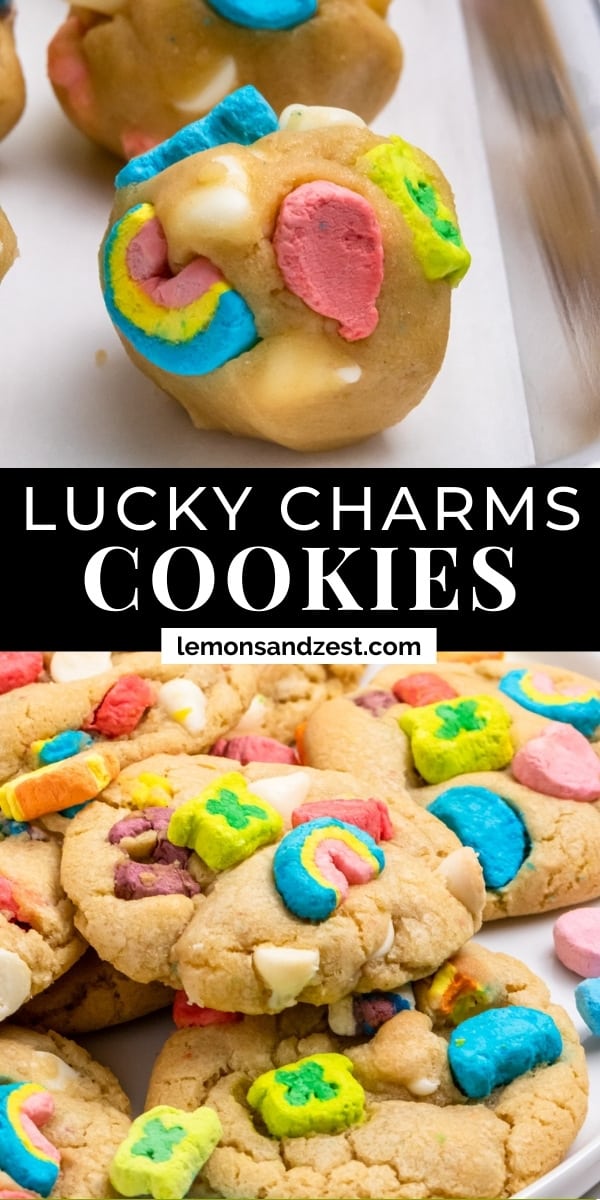 Lucky Charm Cookies | Lemons + Zest