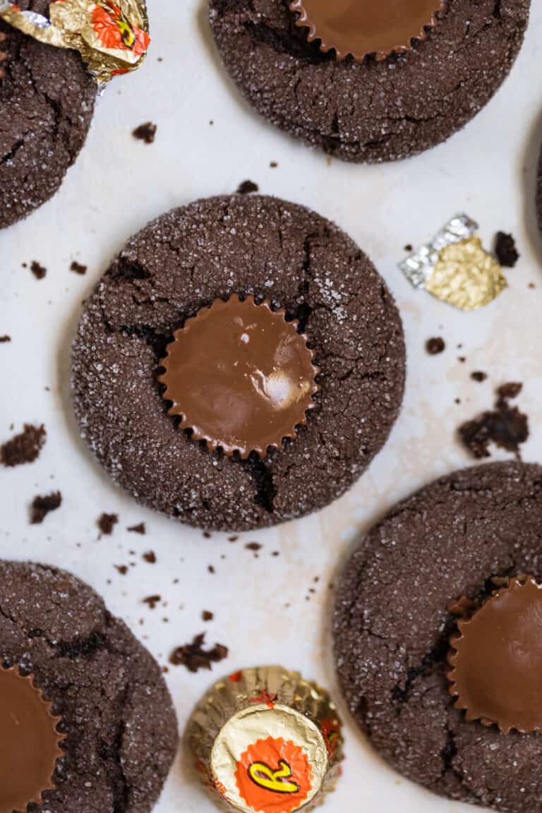 Simple Chocolate Cake Mix Cookies | Lemons & Zest