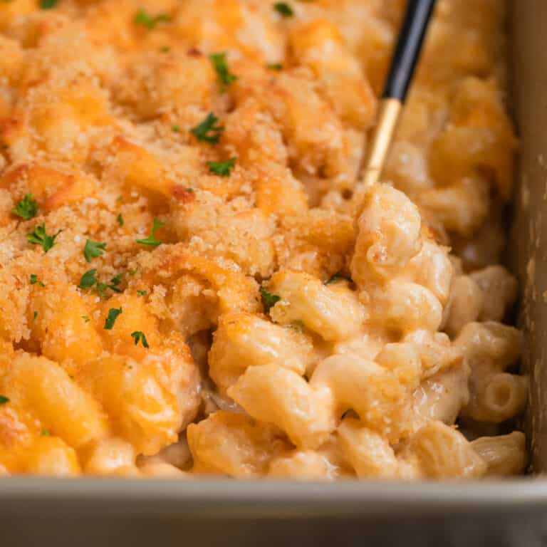 Cheddar Gruyère Mac and Cheese (Baked or Stove Top!) | Lemons & Zest