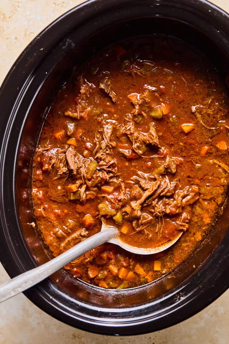 Crock Pot Short Rib Ragu Recipe with Pappardelle | Lemons & Zest