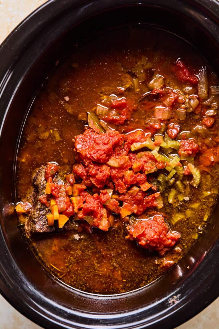 Crock Pot Short Rib Ragu Recipe with Pappardelle | Lemons & Zest