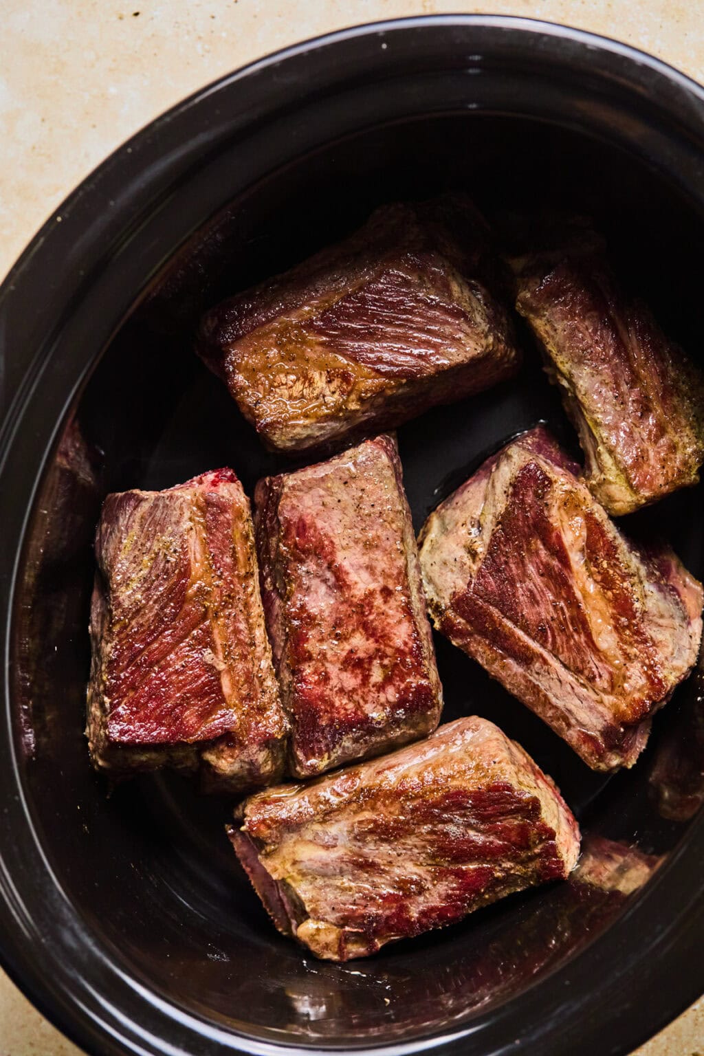 Crock Pot Short Rib Ragu Recipe with Pappardelle | Lemons & Zest