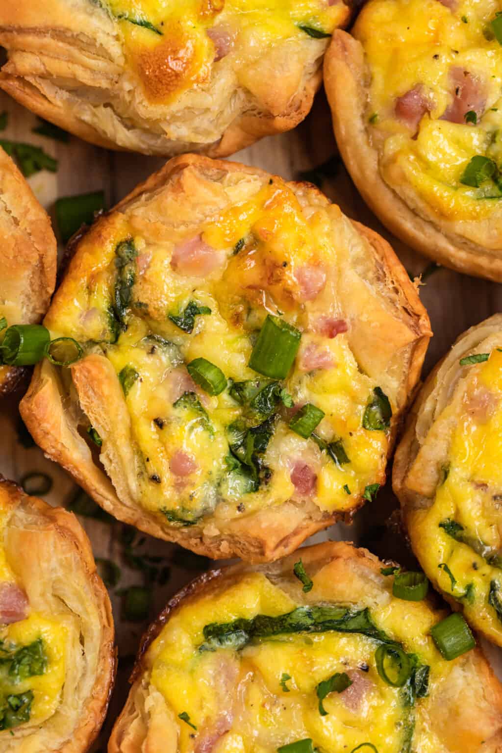 Puff Pastry Mini Quiches | Lemons & Zest