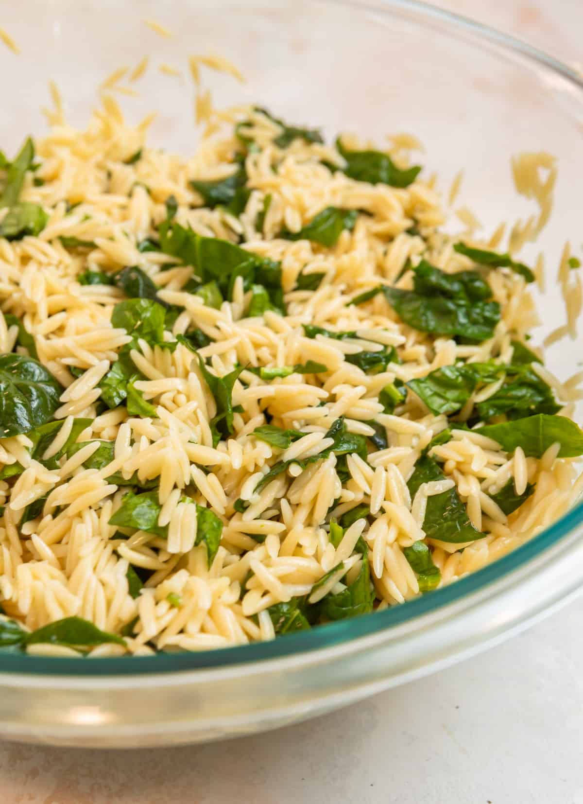 Pesto Orzo Salad Lemons And Zest