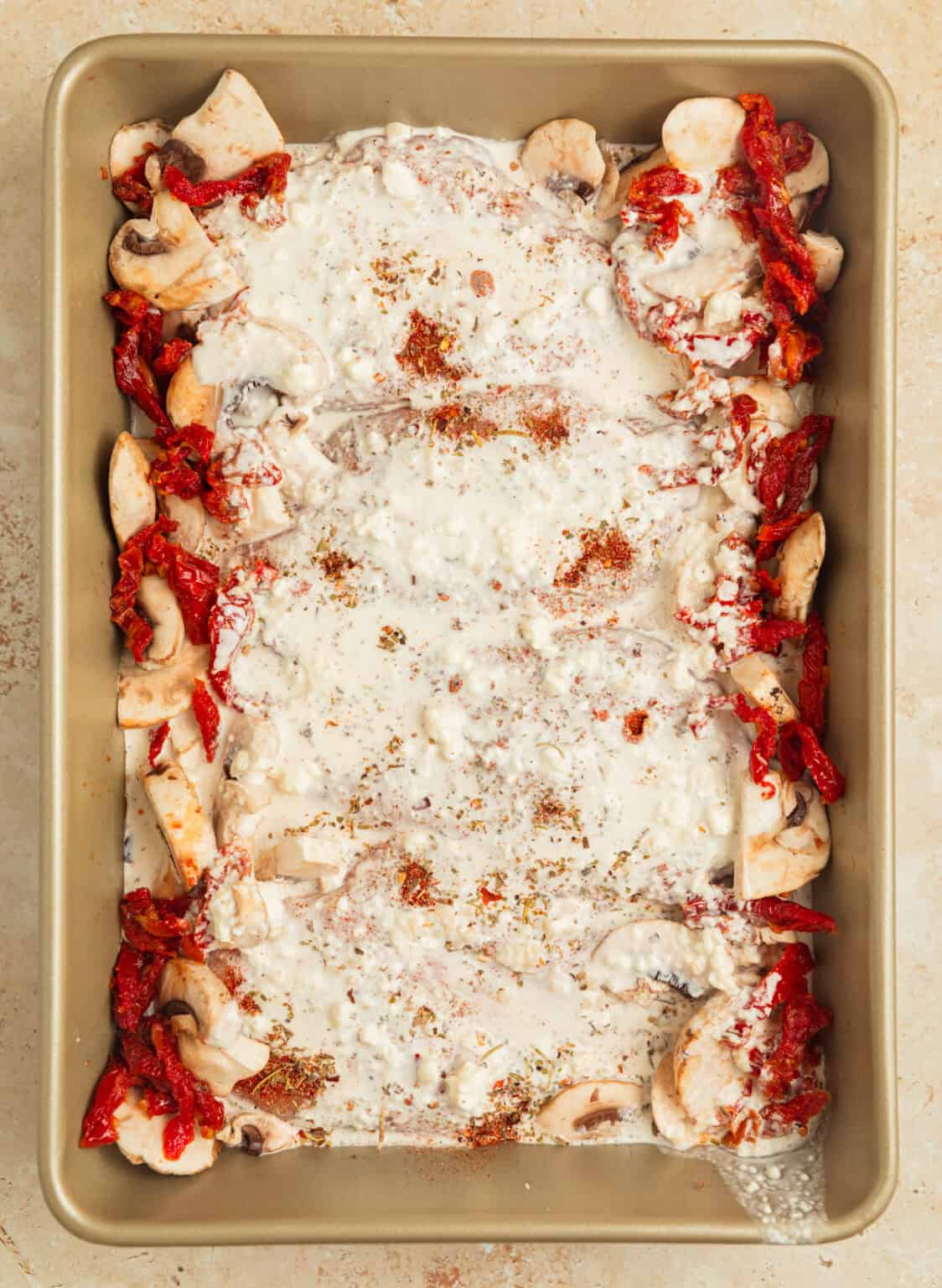 Simple Baked Tuscan Chicken | Lemons & Zest