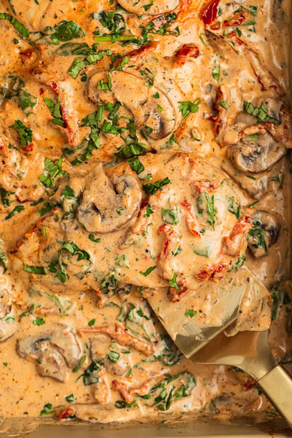 Simple Baked Tuscan Chicken | Lemons & Zest