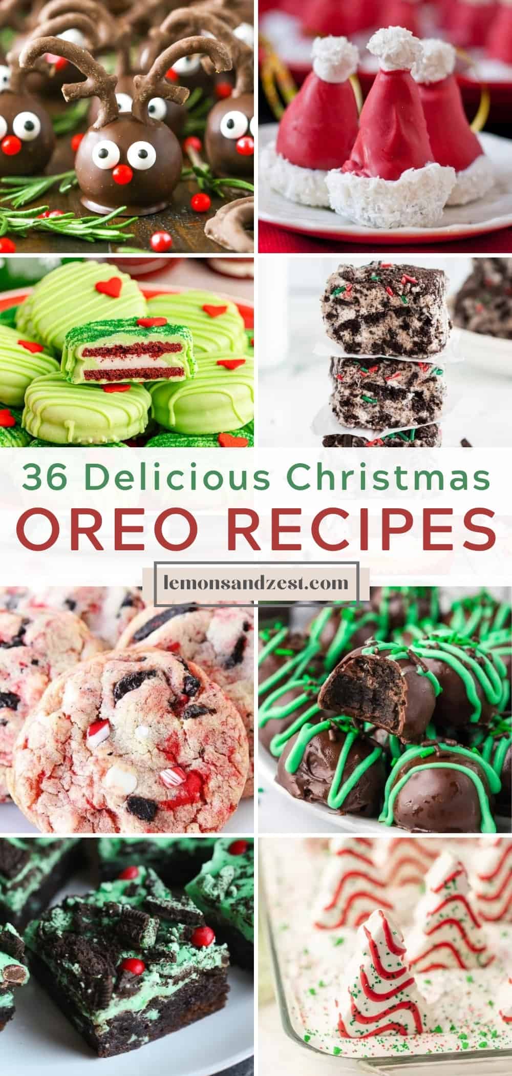 36 Easy Oreo Christmas Recipes to Make This Holiday | Lemons & Zest