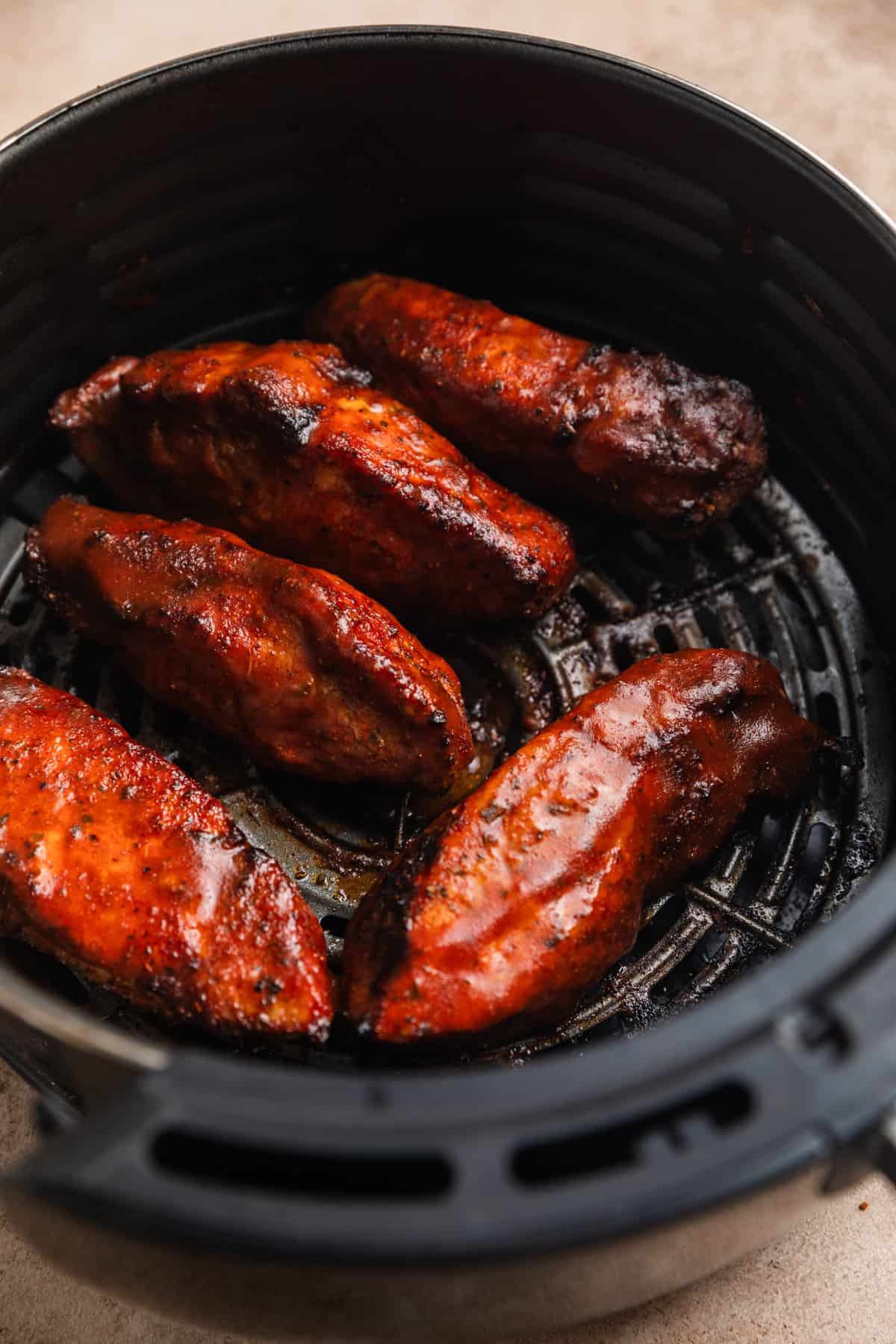 Easy Air Fryer Boneless Country Style Pork Ribs | Lemons & Zest