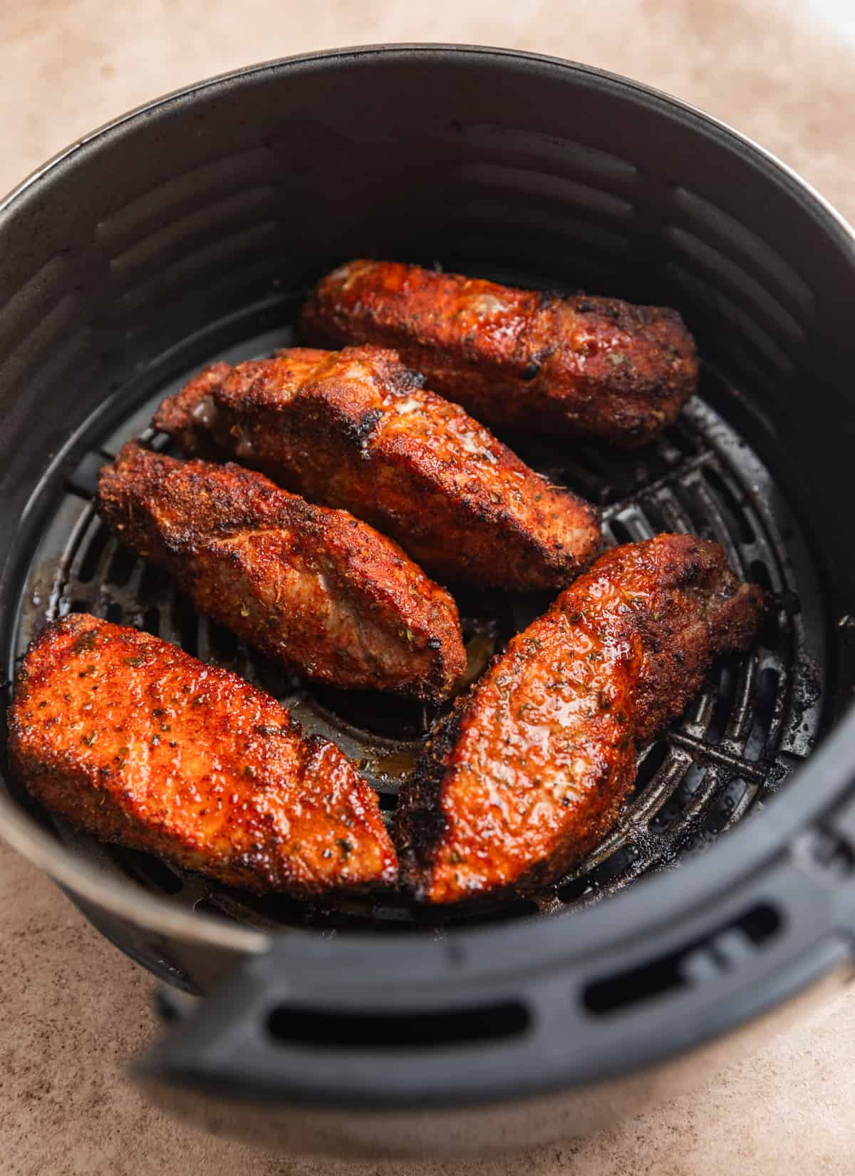 Easy Air Fryer Boneless Country Style Pork Ribs | Lemons & Zest