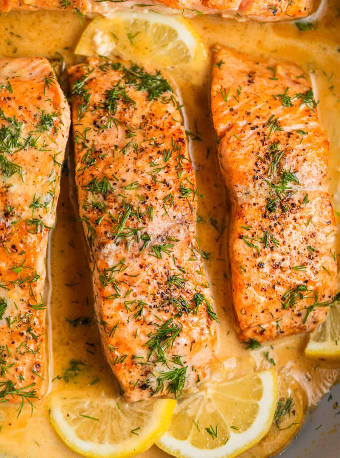 10 Minute Pan Seared Lemon Dill Salmon Recipe | Lemons & Zest