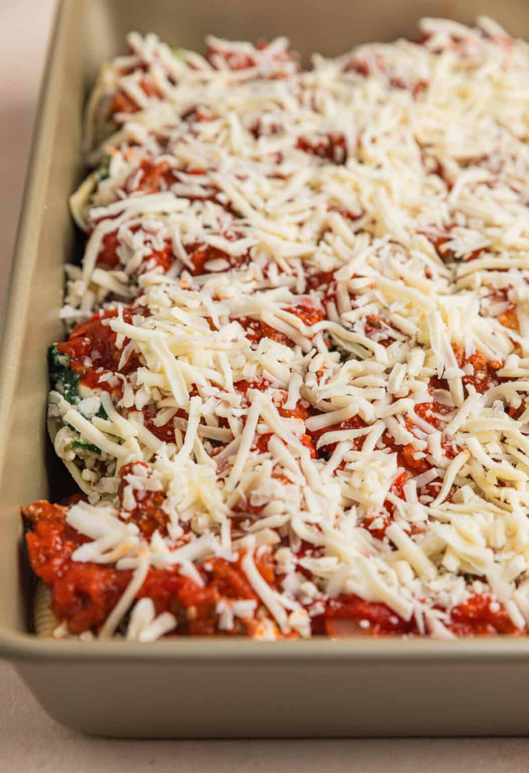 Ground Beef Stuffed Shells | Lemons & Zest