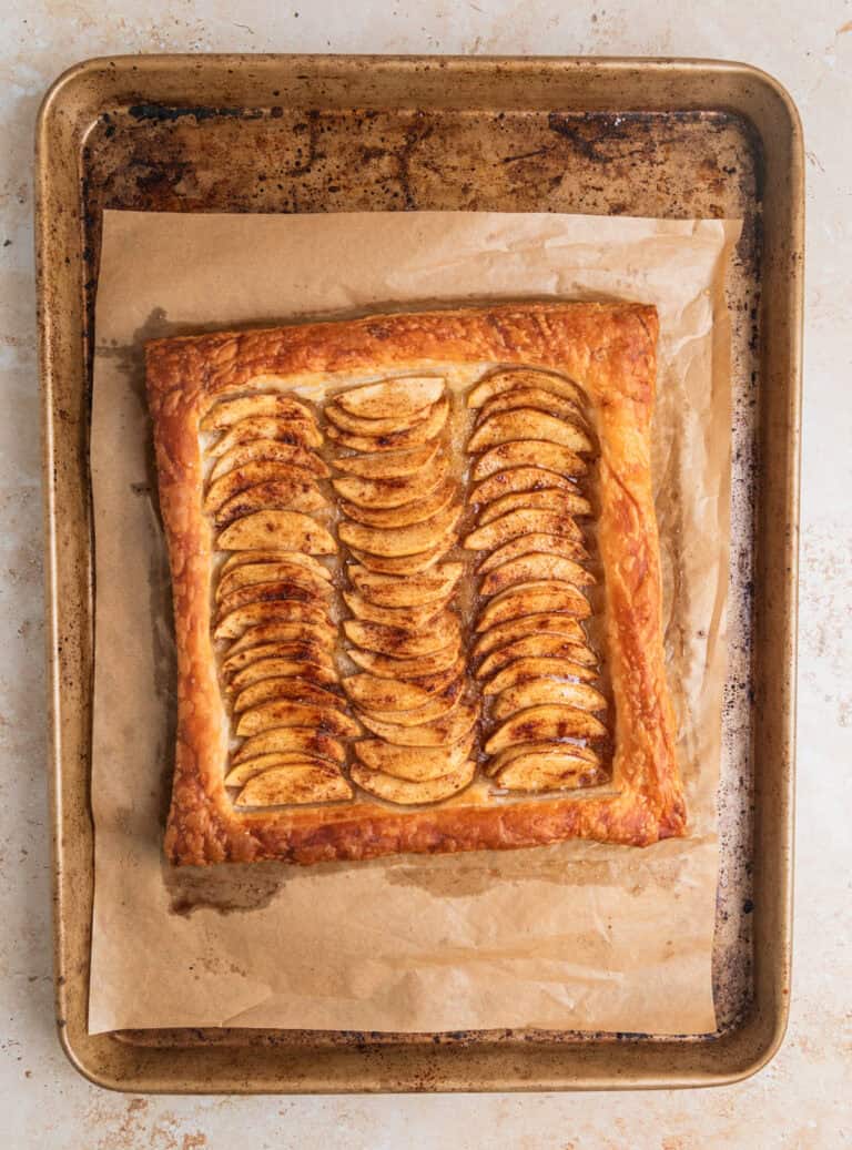 Simple Puff Pastry Apple Tart Recipe | Lemons & Zest