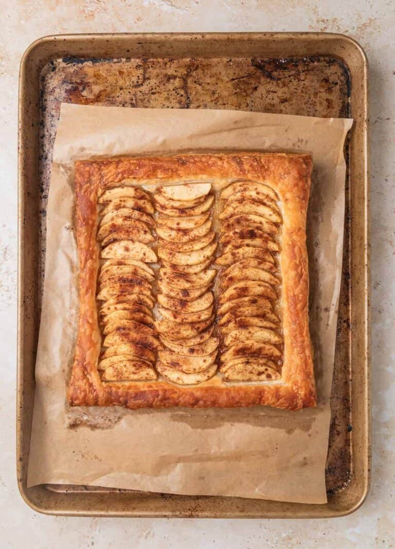Simple Puff Pastry Apple Tart Recipe | Lemons & Zest