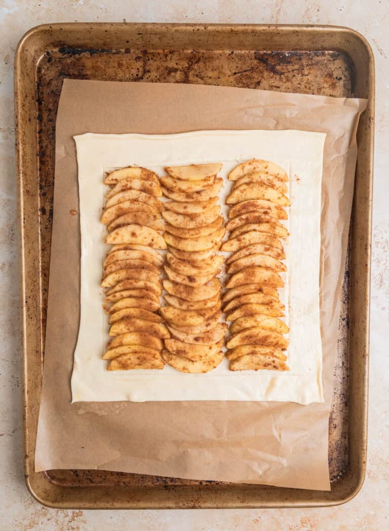 Simple Puff Pastry Apple Tart Recipe | Lemons & Zest