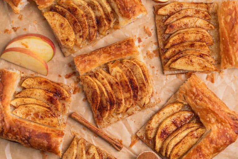 Simple Puff Pastry Apple Tart Recipe | Lemons & Zest