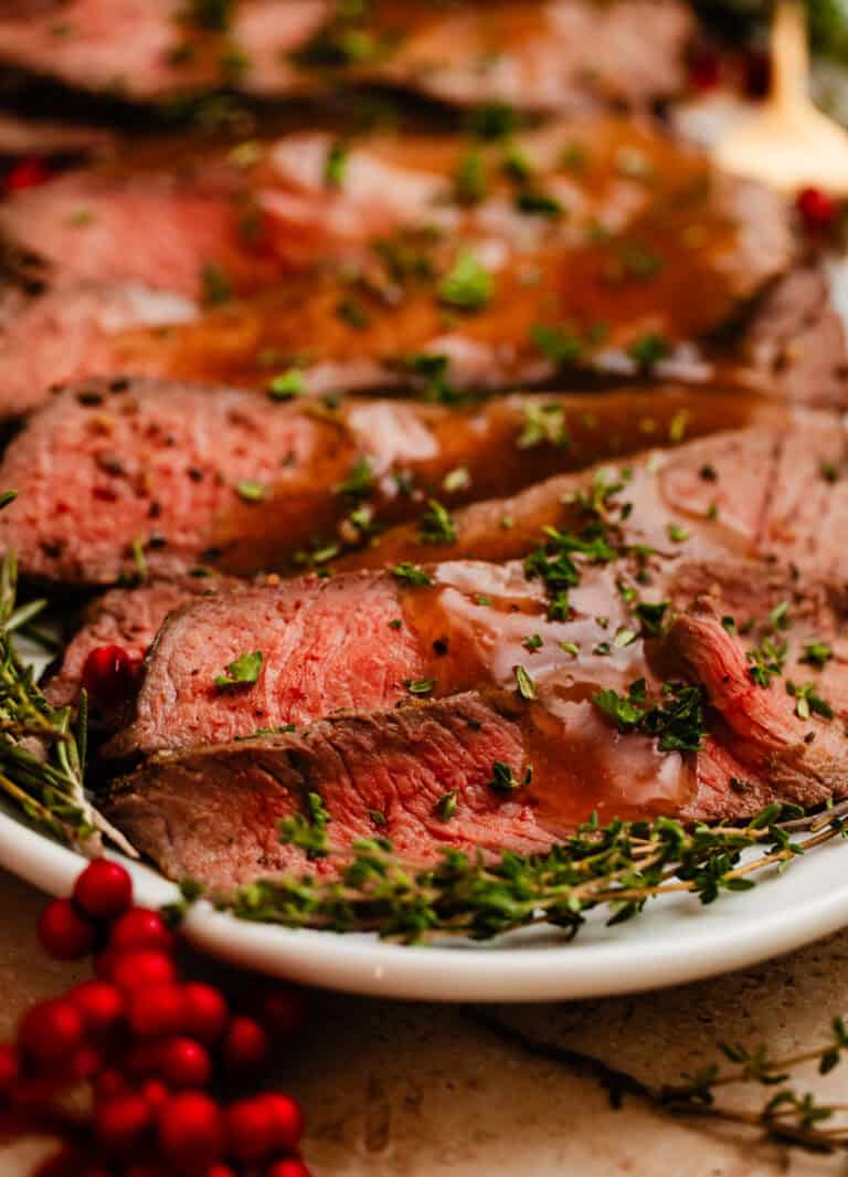 Top Round Roast Beef | Lemons & Zest