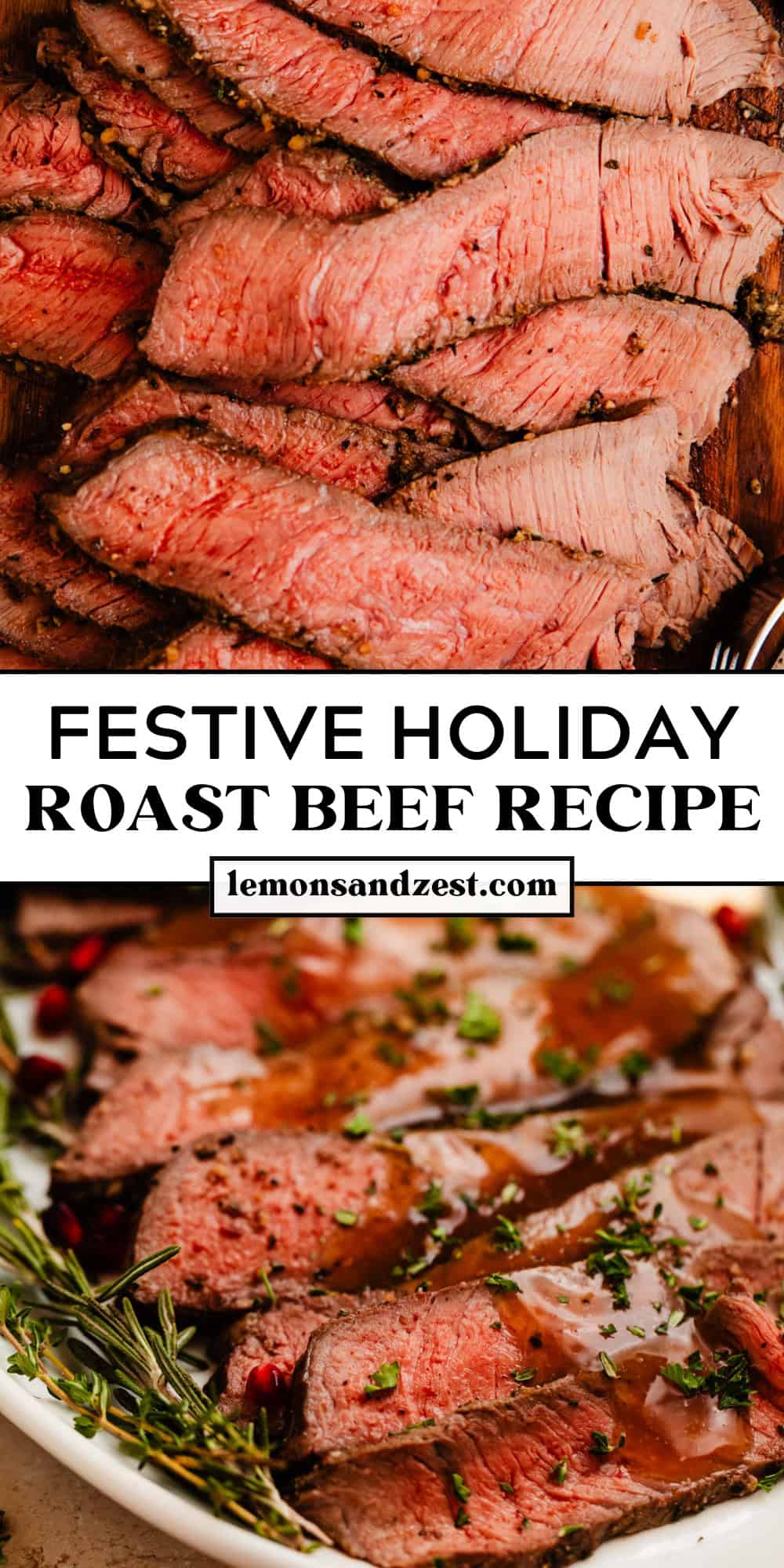Top Round Roast Beef | Lemons & Zest