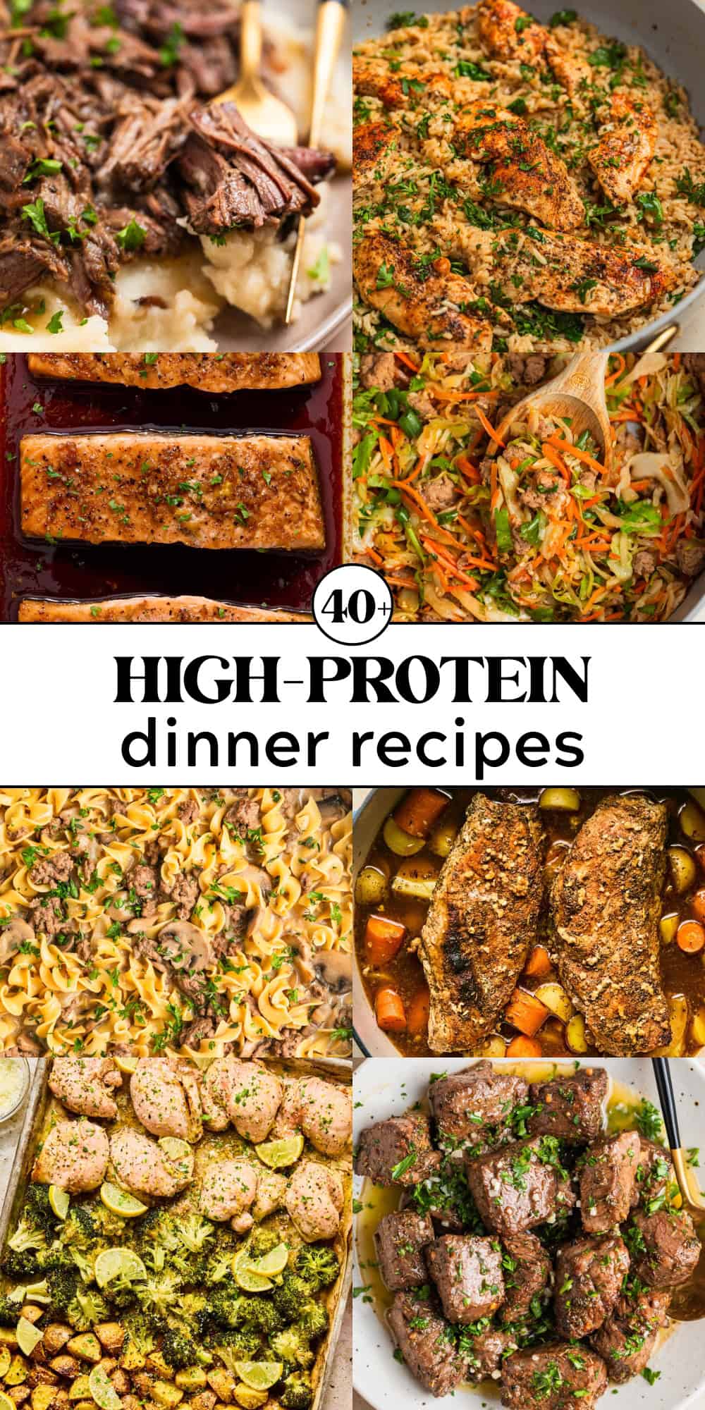 40+ High-Protein Dinner Recipes | Lemons & Zest